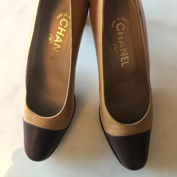 CHANEL | Shoes | Chanel Twotoned Pumps | Poshmark